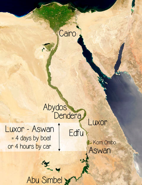 Private chauffeur and guide tour itinerary of Egypt monuments from ...